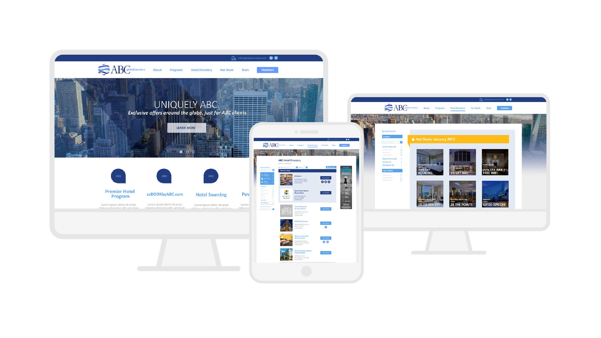 ABC Global Services Hospitality Industry Work | Merit Mile